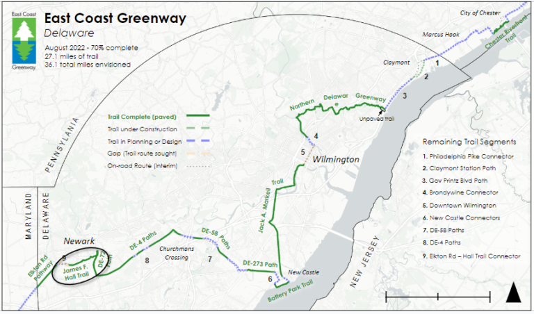 East Coast Greenway - Delaware Greenways